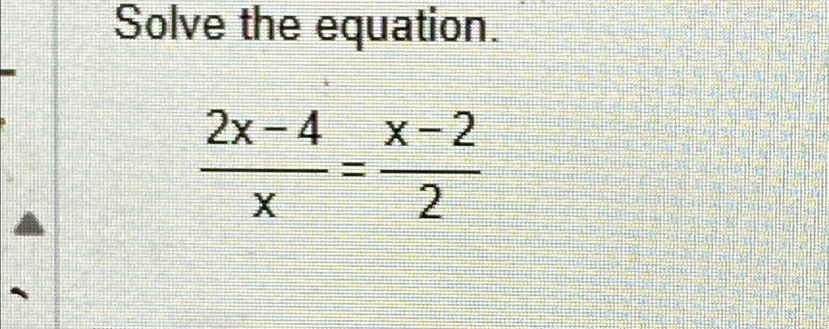 Solved Solve the equation.2x-4x=x-22 | Chegg.com