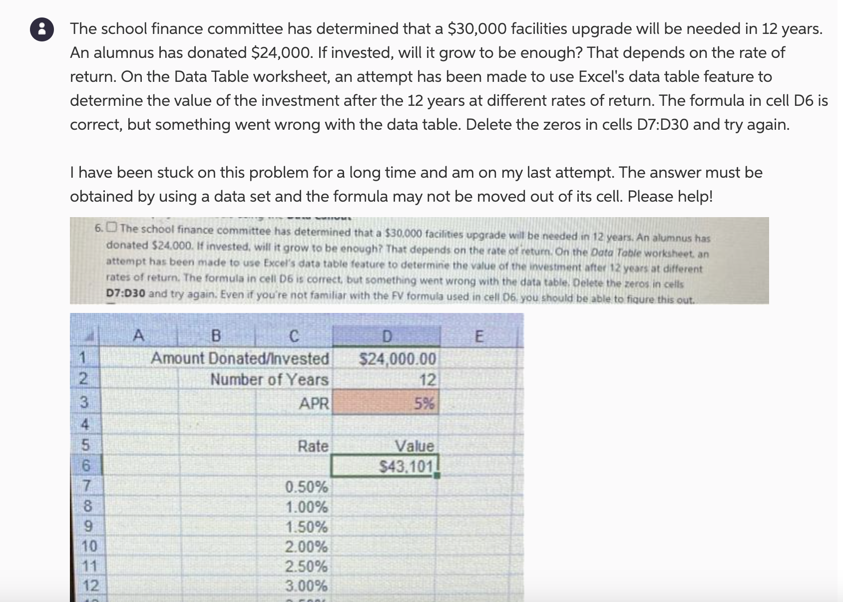 Solved The school finance committee has determined that a | Chegg.com