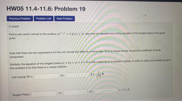 Solved Find a unit vector normal to the surface zet2−y2=3 at | Chegg.com