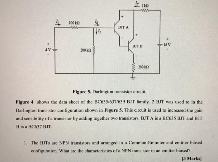 Solved BC635/637/639 NPN EPITAXIAL SILICON TRANSISTOR TO-92 | Chegg.com