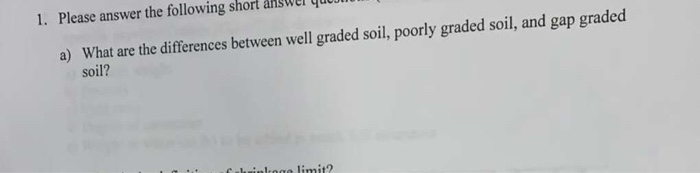 Solved 1. Please answer the following short answer qu a) | Chegg.com