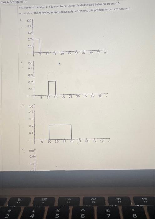 Solved pter 6 Assignment The random variable is known to be | Chegg.com