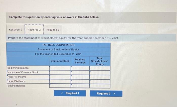 Solved Problem 1-5B Prepare financial statements (LO1-3) Tar | Chegg.com