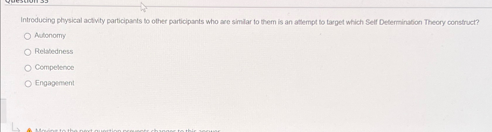 Solved Introducing physical activity participants to other | Chegg.com