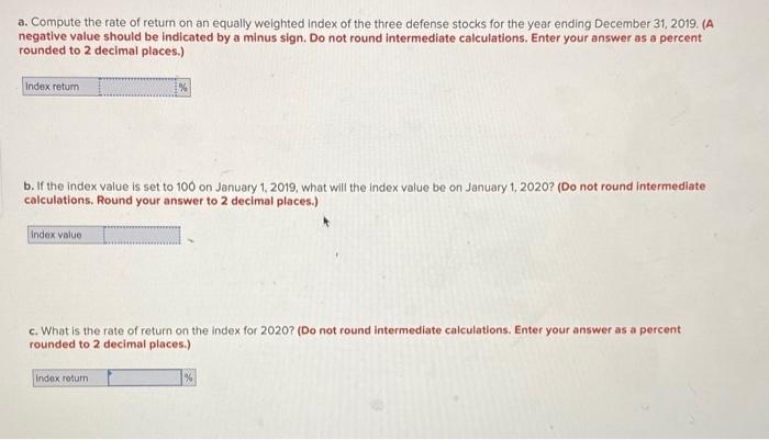 Solved In addition to price-weighted and value-weighted | Chegg.com