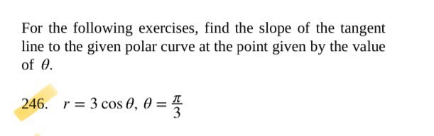 Solved For the following exercises, find the slope of the | Chegg.com
