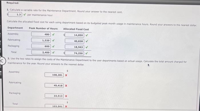 Solved Calculating and Using Dual Charging Rates The | Chegg.com
