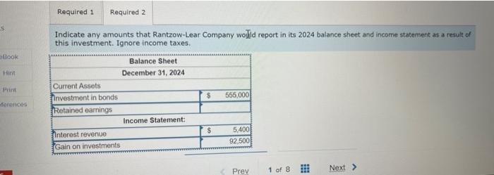 Solved Exercise 12-7 (Algo) Various transactions relating to | Chegg.com