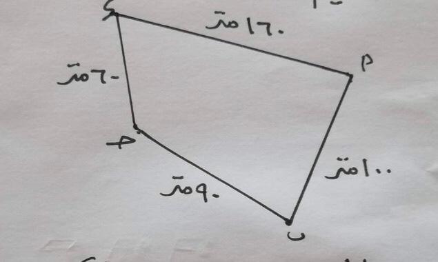 Solved i need help find area of the shape given A,B,C and D | Chegg.com