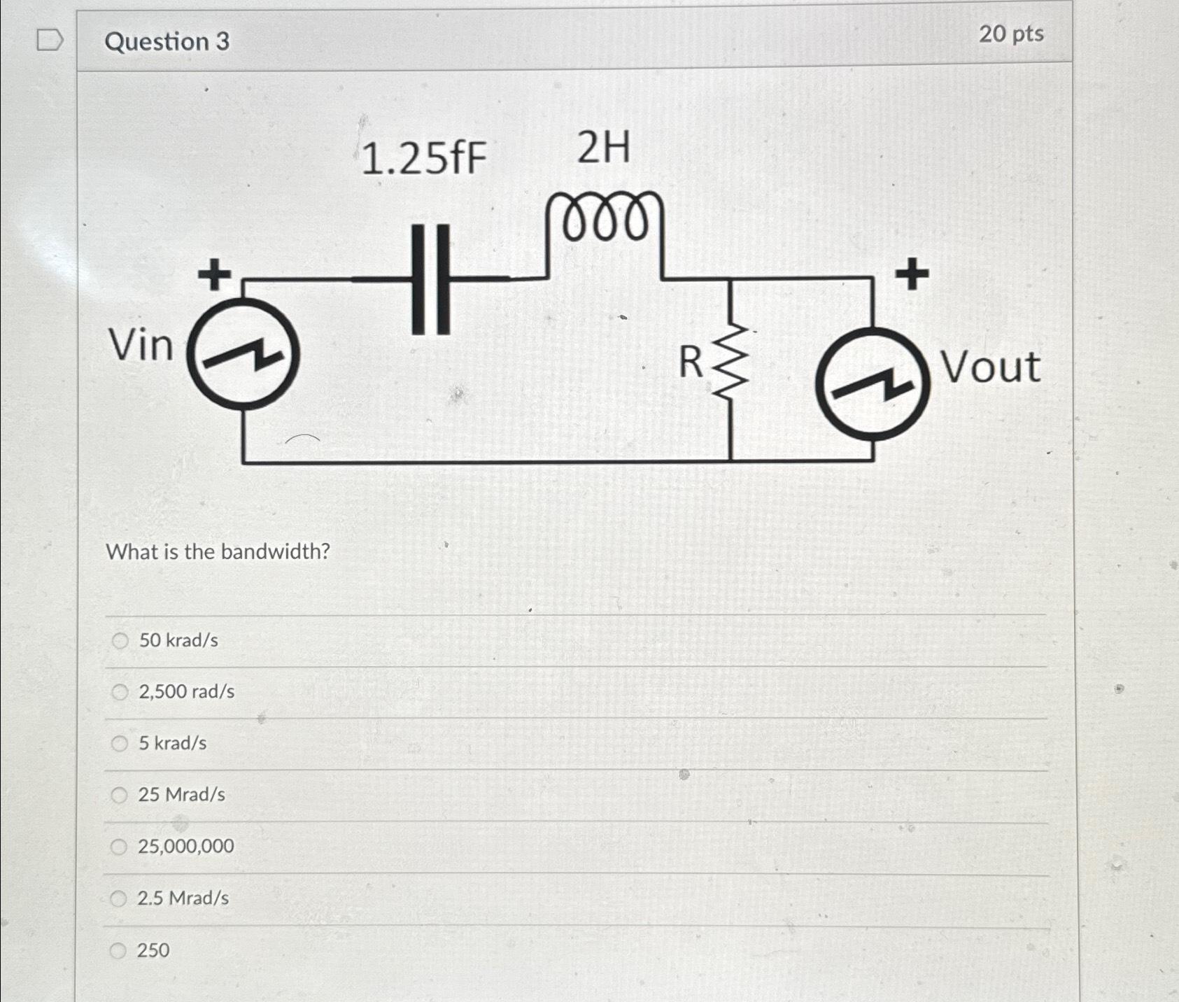 Solved Question 320 ﻿ptsWhat is the | Chegg.com