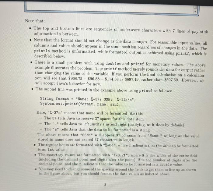 Solved Import Java Util Scanner Activity1paystub Class