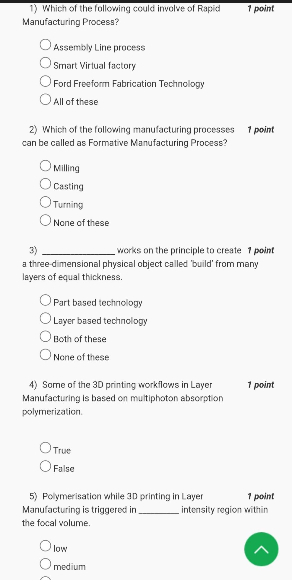 Solved 1) Which of the following could involve of Rapid 1 | Chegg.com