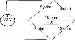Solved Find current of 10Ω Resistor and power of 80 | Chegg.com