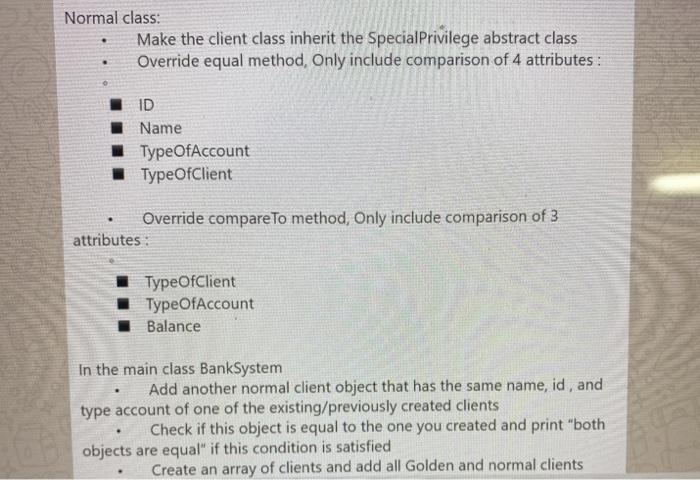 Solved Create the following: Interface: 1. Create an | Chegg.com