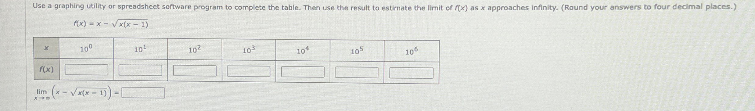Use a graphing utility or spreadsheet software | Chegg.com