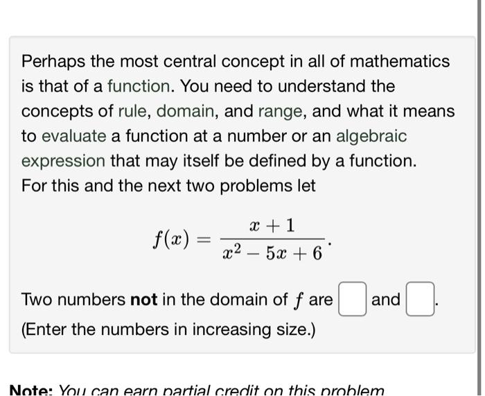 Solved Perhaps the most central concept in all of | Chegg.com
