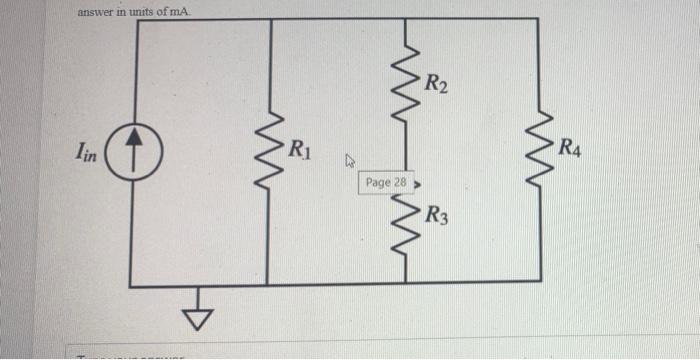 Solved Use the current divider shortcut to determine the | Chegg.com
