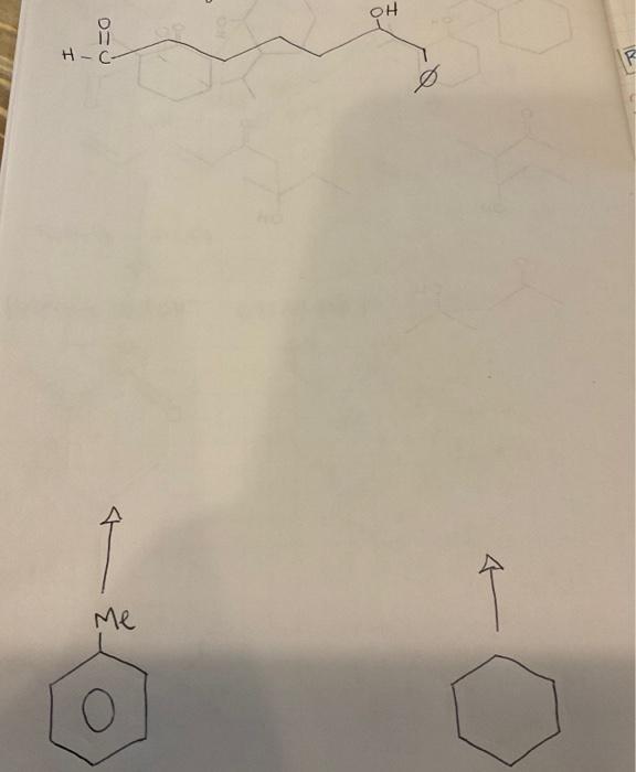 Solved From toluene and cyclohexane, synthesize | Chegg.com
