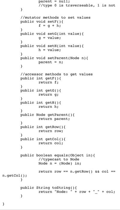 Solved Instructions Write a program that implements the A* | Chegg.com
