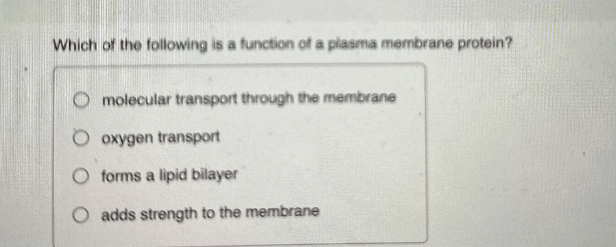 Solved Which of the following is a function of a plasma | Chegg.com
