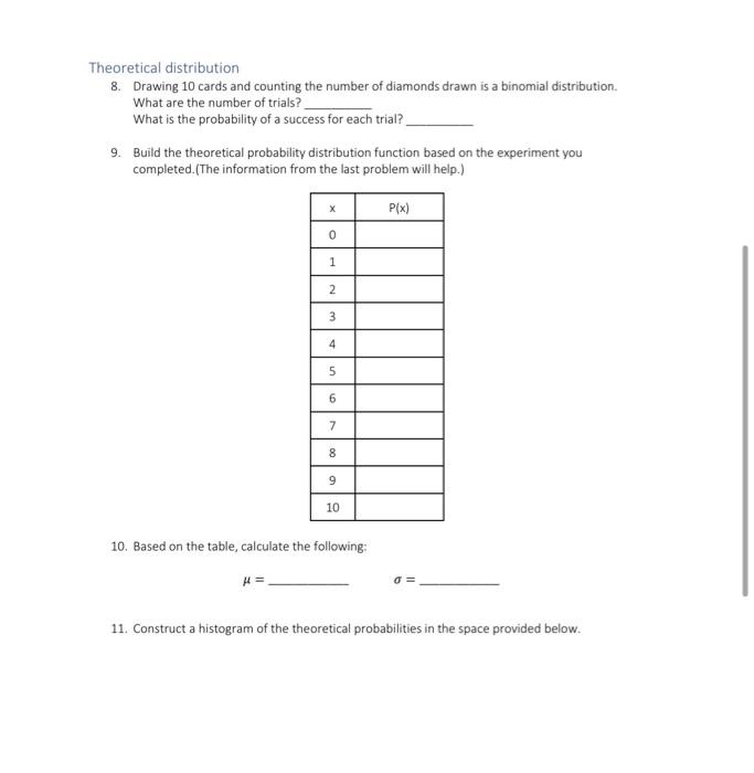 Solved Lab 5-Discrete probability distributions: A standard | Chegg.com