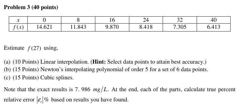Solved I have a matlab homework. How can I solve a)? | Chegg.com