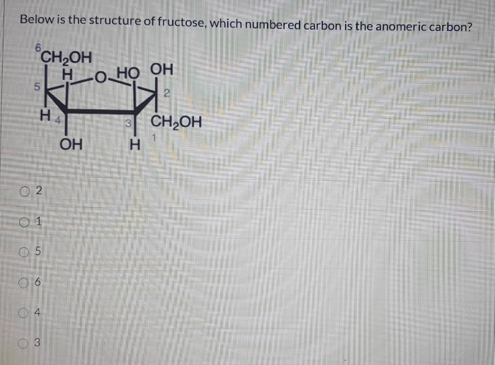 Solved Below is the structure of fructose, how many chiral | Chegg.com