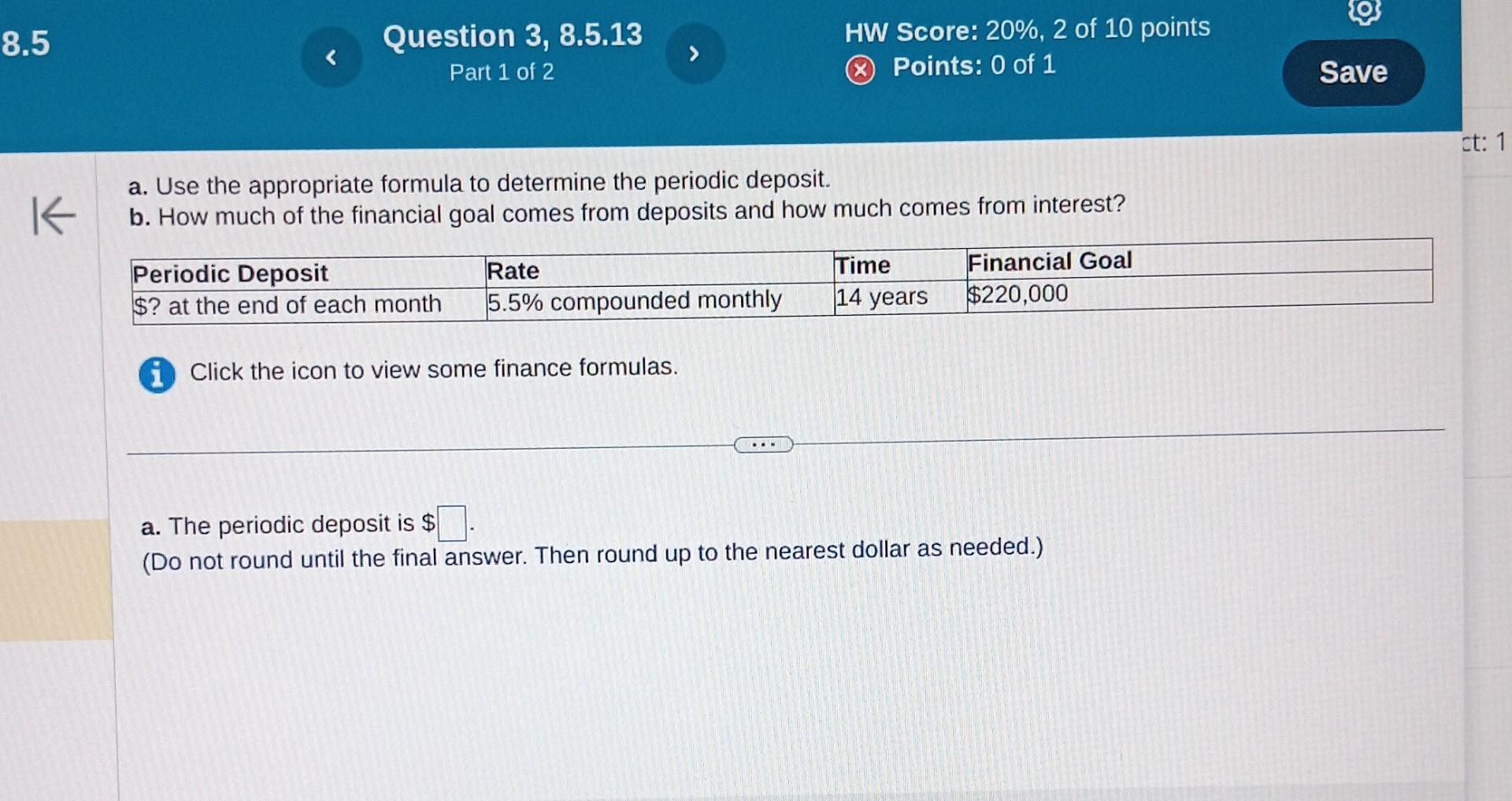 Solved a. Use the appropriate formula to determine the | Chegg.com