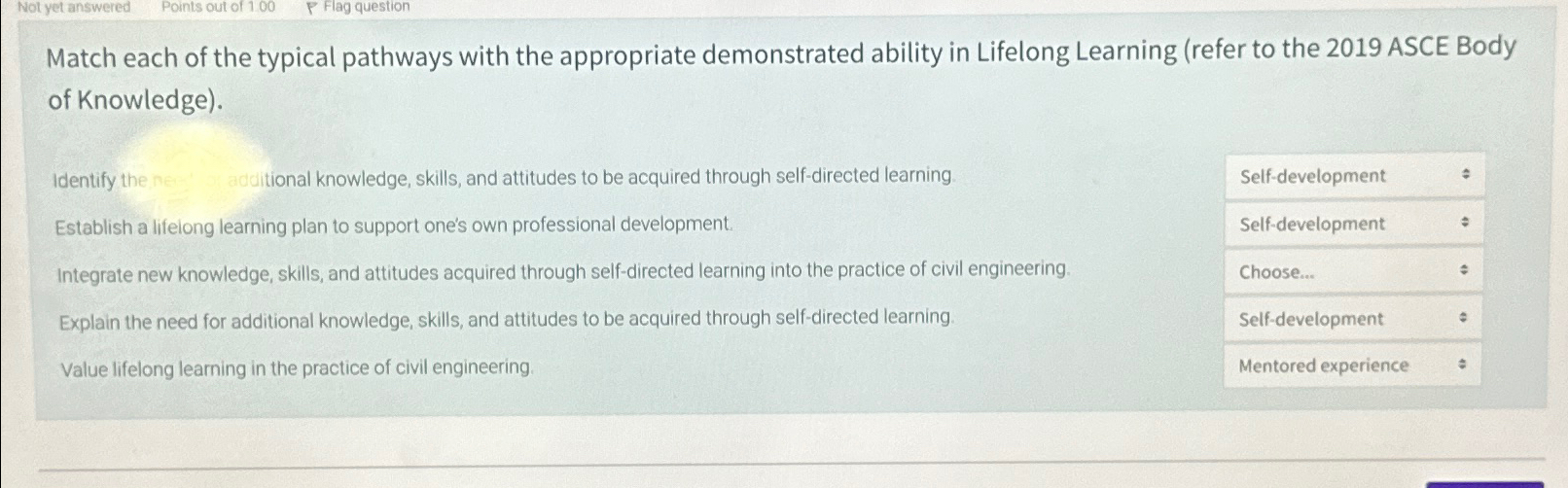 Solved Match each of the typical pathways with the | Chegg.com