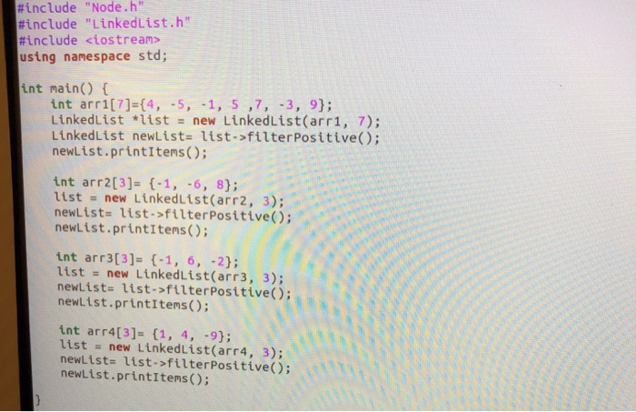 Solved #include "Node.h" #ifndef LINKEDLIST #define | Chegg.com