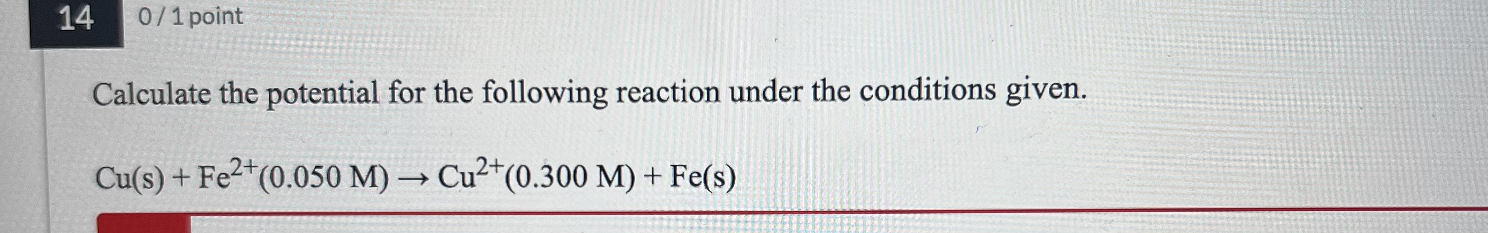Solved pointCalculate the potential for the following | Chegg.com