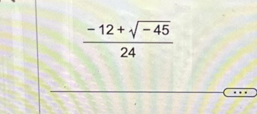 Solved -12+-45224 | Chegg.com