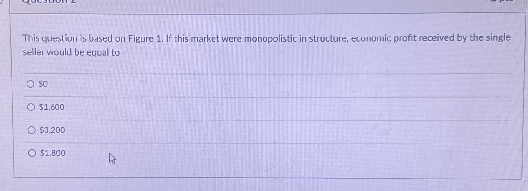 Solved This question is based on Figure 1. ﻿If this market | Chegg.com