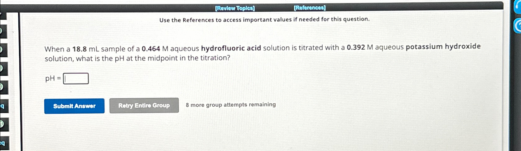 Solved [Roviow Toples][Relerences]Use the References to | Chegg.com