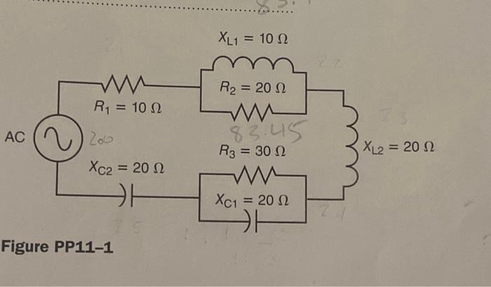 Solved Figure PP11-16. The voltage drop across R1 would be | Chegg.com