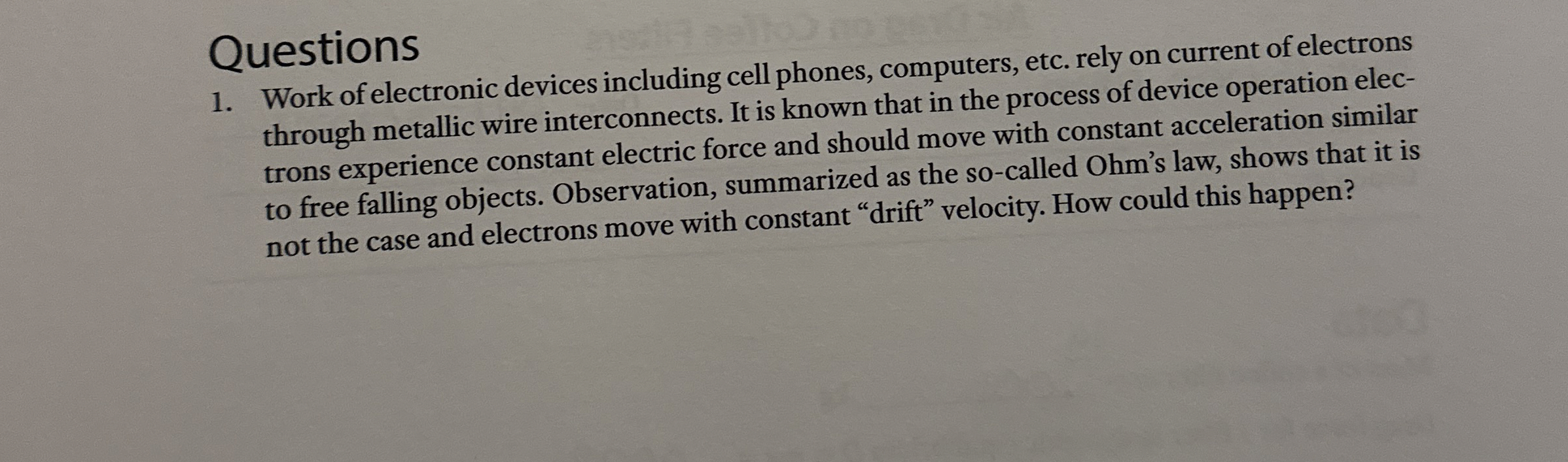 Solved QuestionsWork of electronic devices including cell | Chegg.com