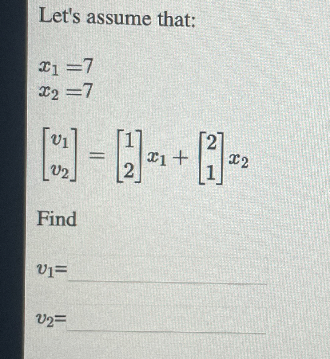 Solved Let's assume | Chegg.com