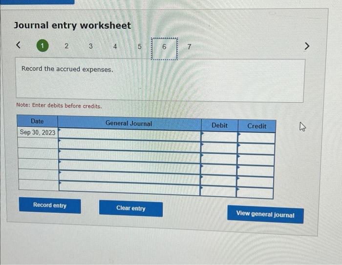Solved Journal entry worksheet Record the repair supplies | Chegg.com