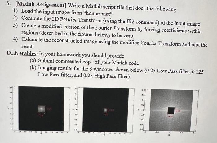 Solved 3 Matlab Assiginent Write A Matlab Script File