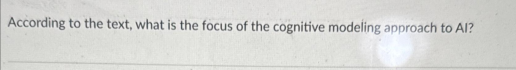 According To The Text What Is The Focus Of The