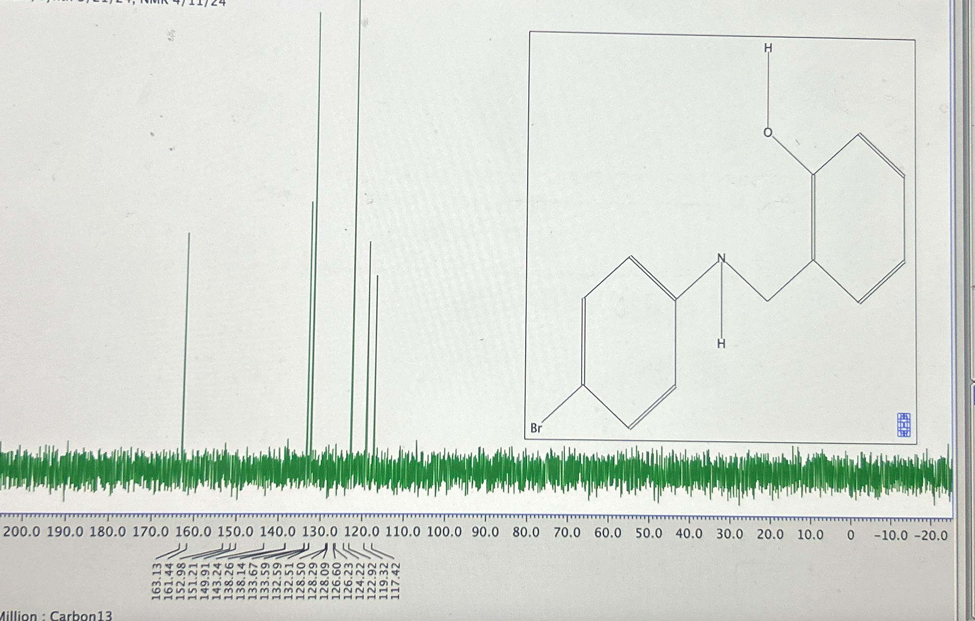Please label structure with corresponding peaks for | Chegg.com