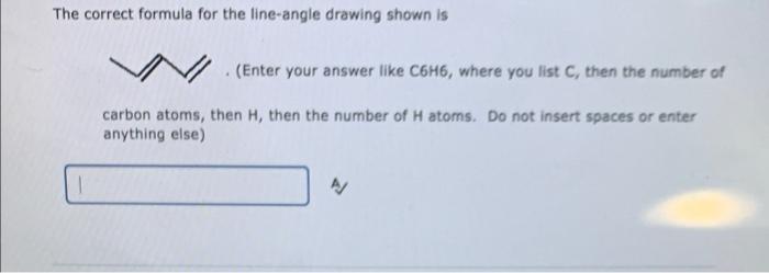Solved The correct formula for the line-angle drawing shown | Chegg.com