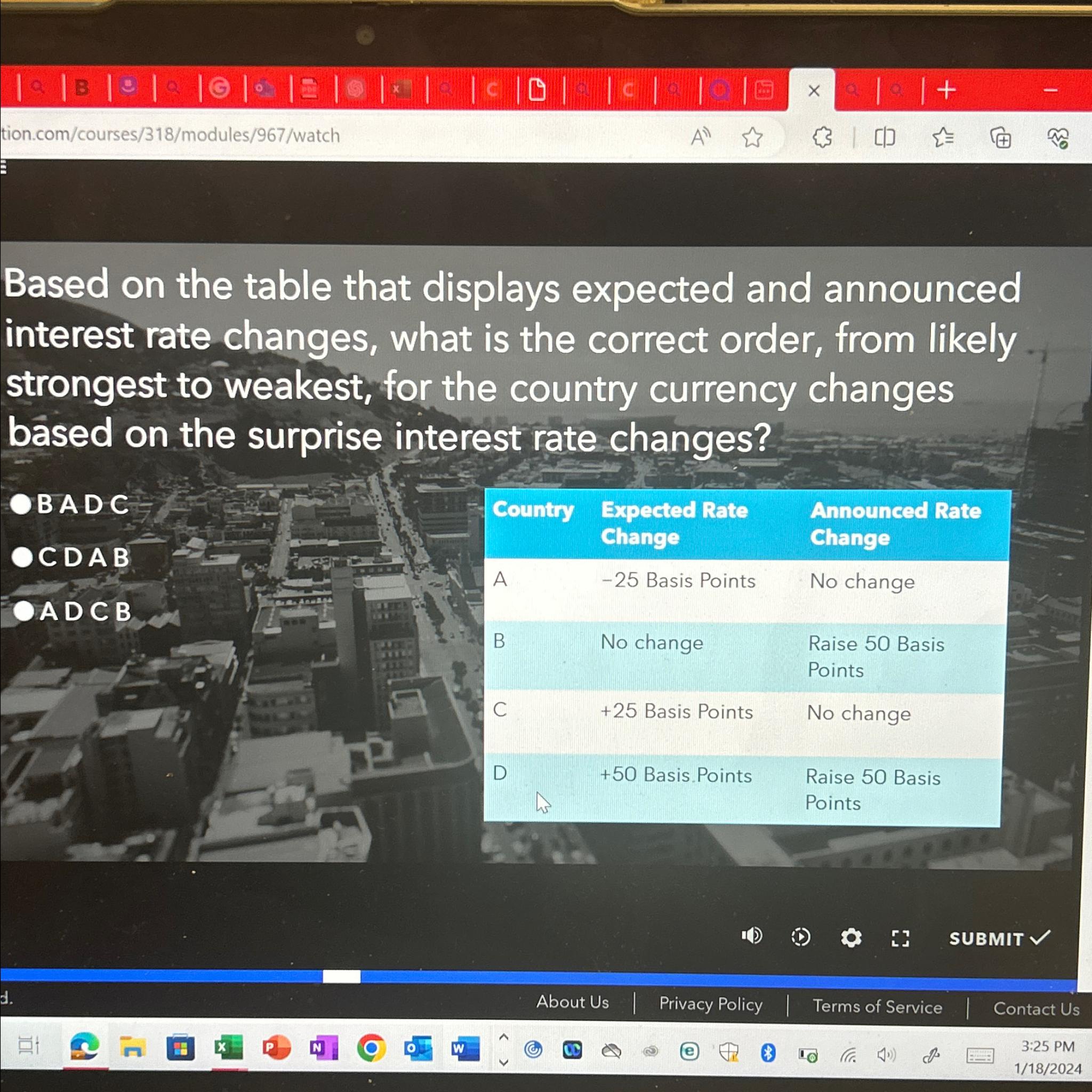 Solved Based on the table that displays expected and | Chegg.com
