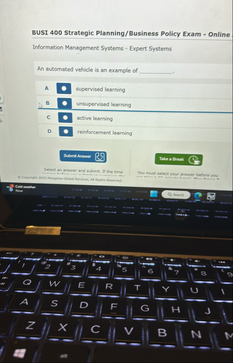 Solved BUSI 400 ﻿Strategic Planning/Business Policy Exam - | Chegg.com