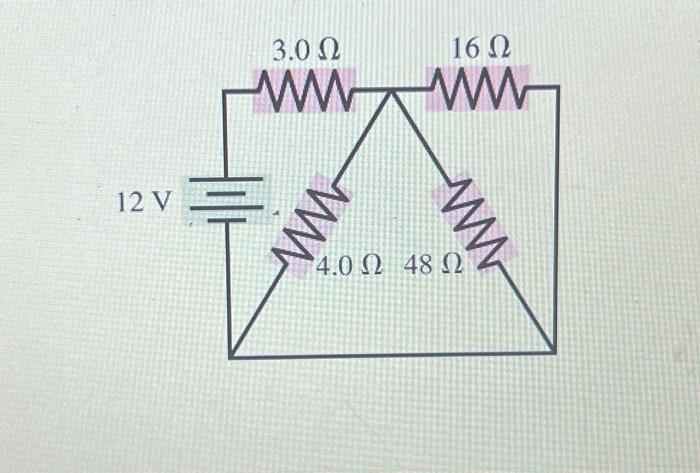 Solved Find the potential difference across 4Ω resistor. | Chegg.com