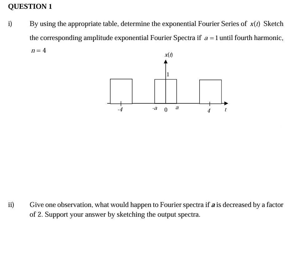 Solved QUESTION 1i) ﻿By using the appropriate table, | Chegg.com