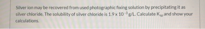 Solved What is the concentration of Cu2+ (aq) in a solution | Chegg.com
