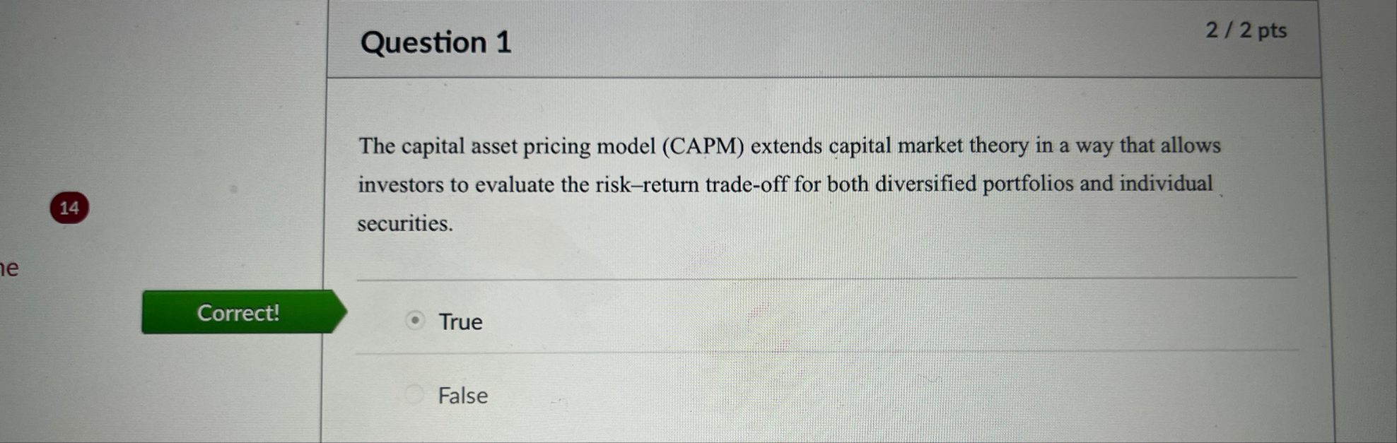 Solved Question 122 ﻿ptsThe capital asset pricing model | Chegg.com