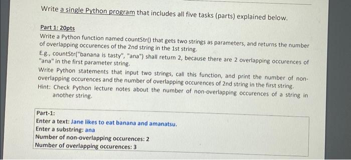 Solved Part 1 20pts Write A Python Function Named
