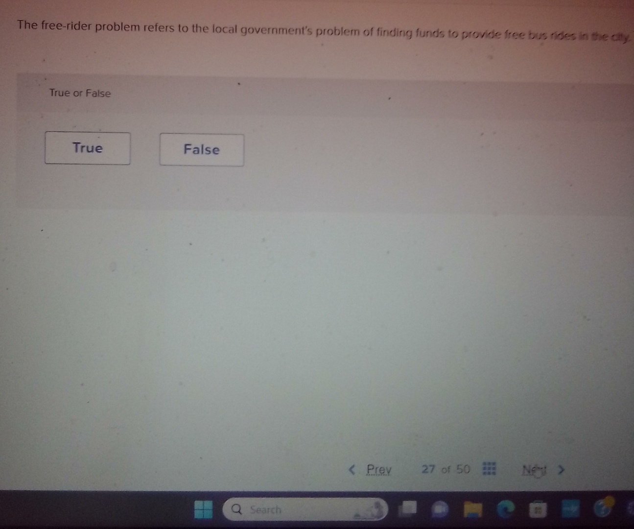 Solved The free-rider problem refers to the local | Chegg.com